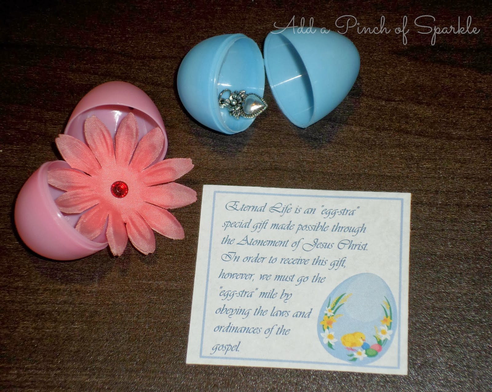 Add A Pinch Of Sparkle: An "Egg-stra" Special Gift