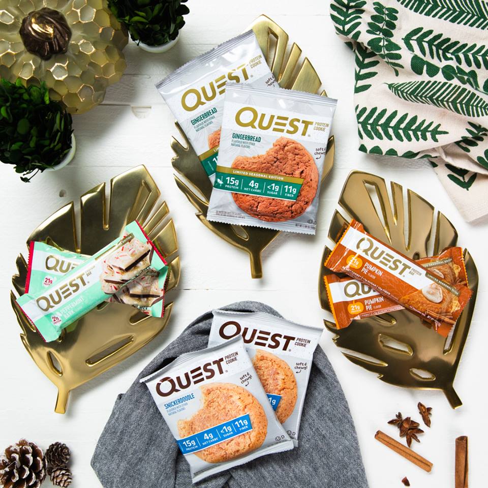 Carlee McDot: REVIEW: Quest Limited Edition Holiday Flavors