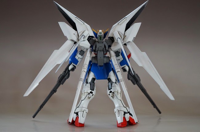 Custom Build: HG 1/144 "Build" Wing Zero Custom with Dark Matter Booster