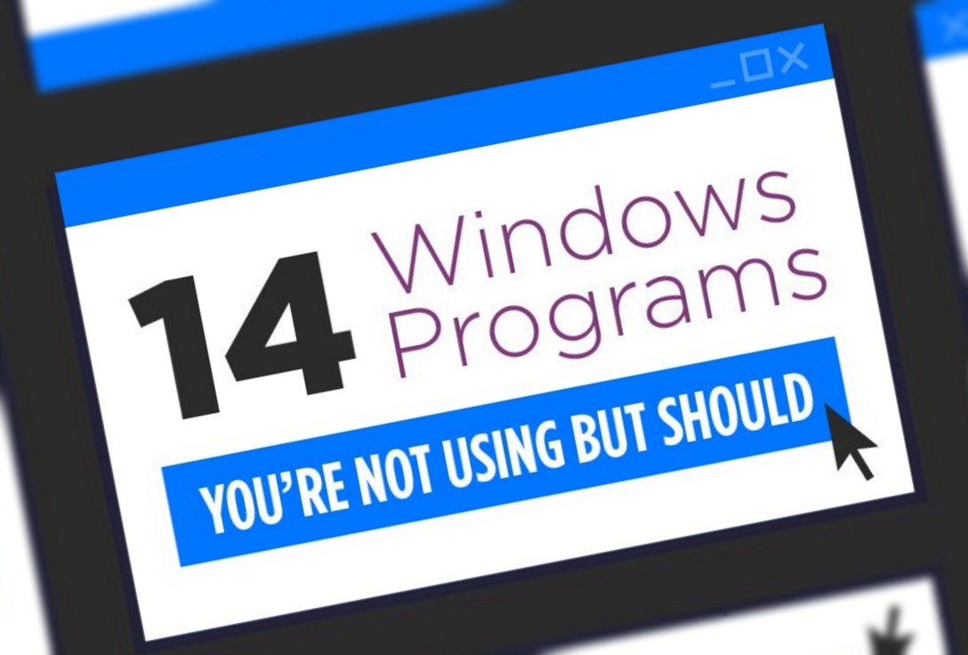14 Microsoft Programs You're Not Using But Should (infographic)