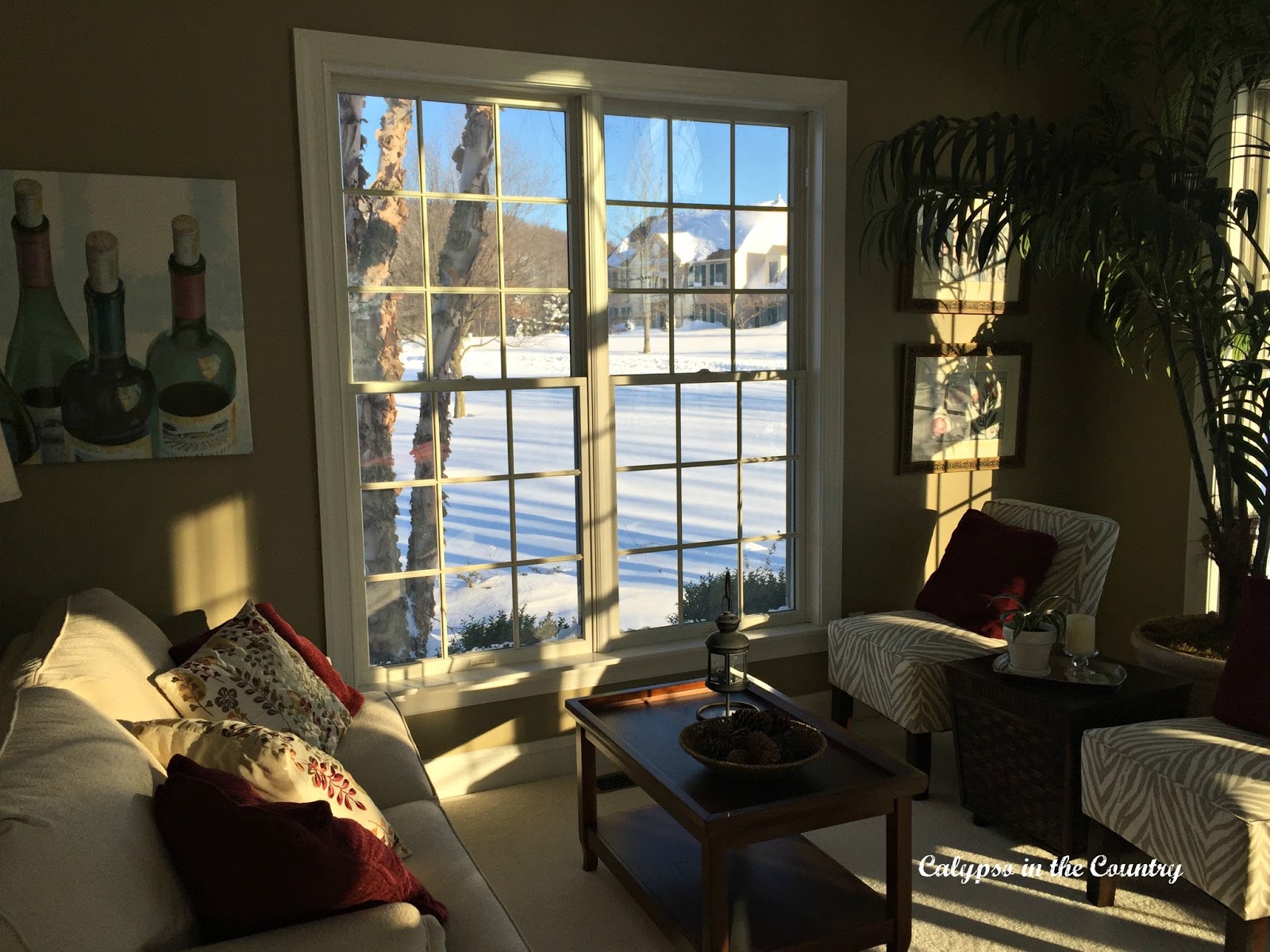 A Few Winter Touches - Decorating Inside When It's Cold Outside ...