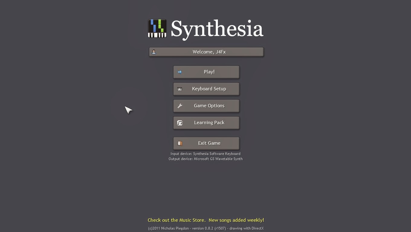 PC Gamers Blog: [PC App] Synthesia v0.8.2