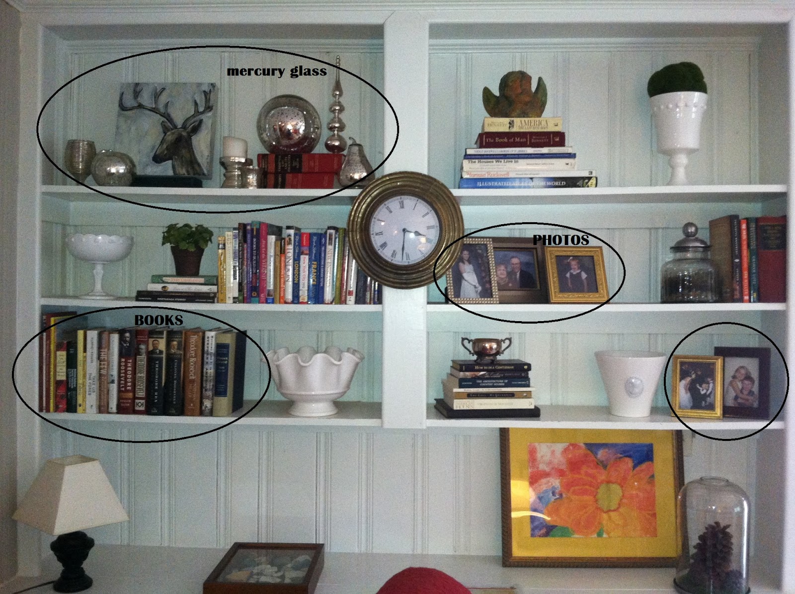 Styling My Bookcases