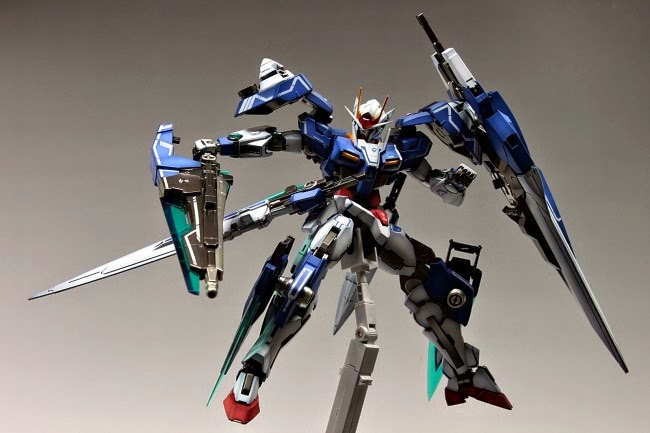 GN-0000/7S 00 Gundam Seven Sword/G + GN Buster Sword III + Full Saber ...