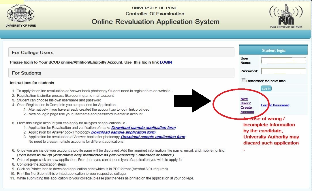 Online Revaluation and Verification Application for PU ~ I. T. Engg Portal