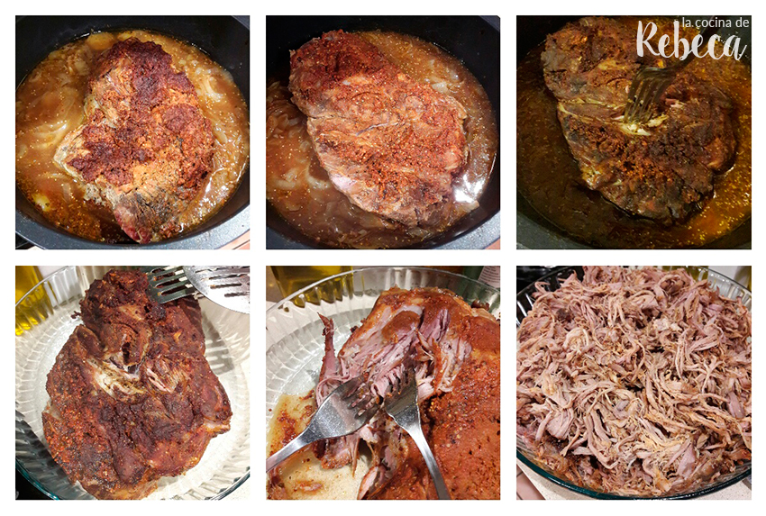 La cocina de Rebeca: Pulled pork (cerdo deshilachado o desmigado)