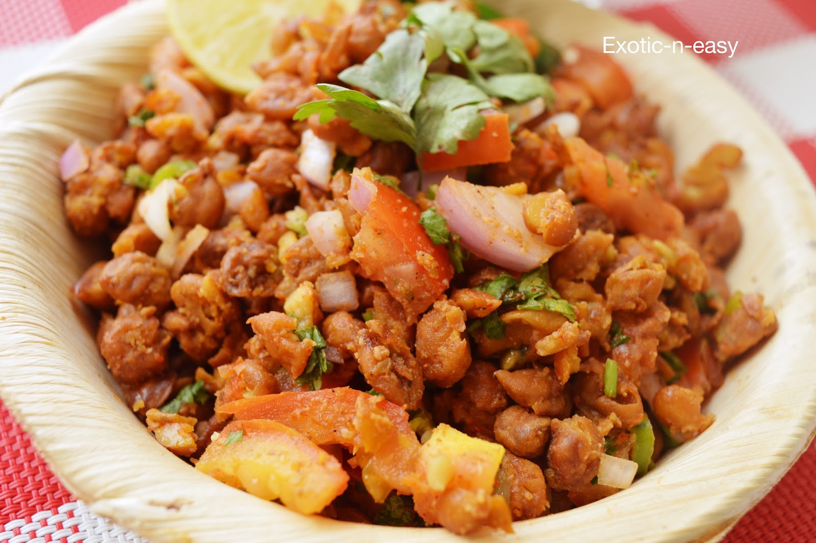 exotic-n-easy cooking: Crispy Chana Chat