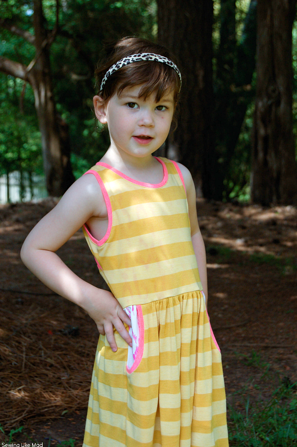 Sewing Like Mad: The Soleil Dress by Selvage Designs.