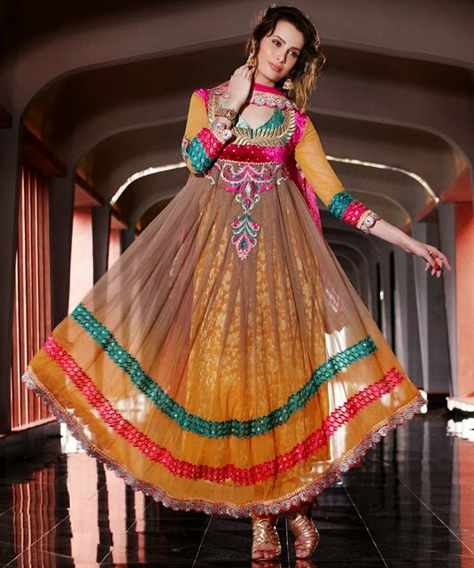 Readymade Embroidered Frocks 2014-2015 | Indian Anarkali Frocks ...