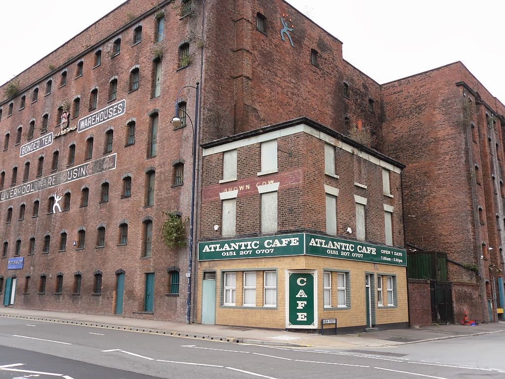 Kenwood: Saltney Street/Dublin Street, Liverpool: Bonded Tea Warehouse.