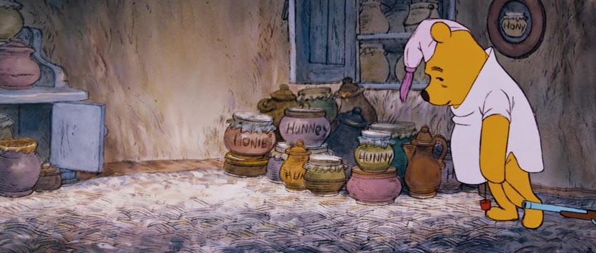 Animation Backgrounds: POOH: Heffalumps and Woozles!