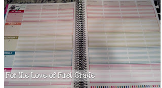 For the Love of First Grade: *Planner HEAVEN*