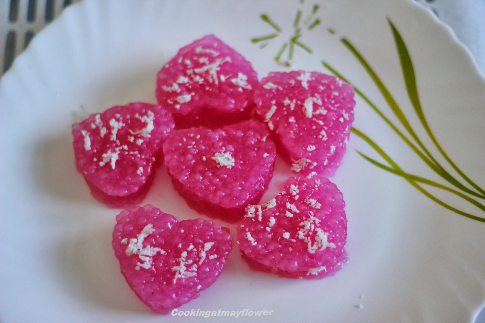 Cooking at Mayflower: Sago cake/Kuih Sagu