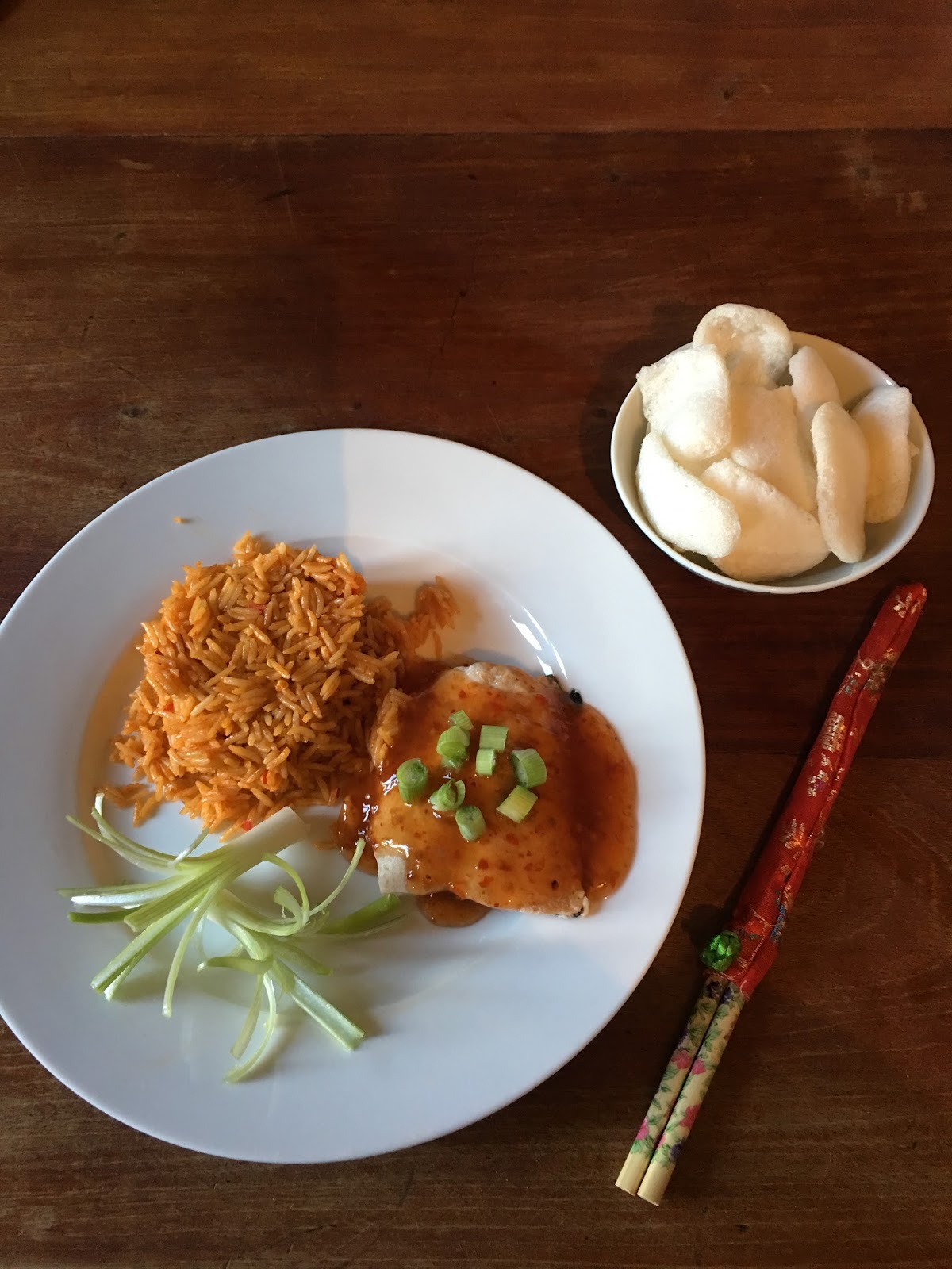 Celebrate Chinese New Year-sweet chilli salmon with Tilda Firecracker ...