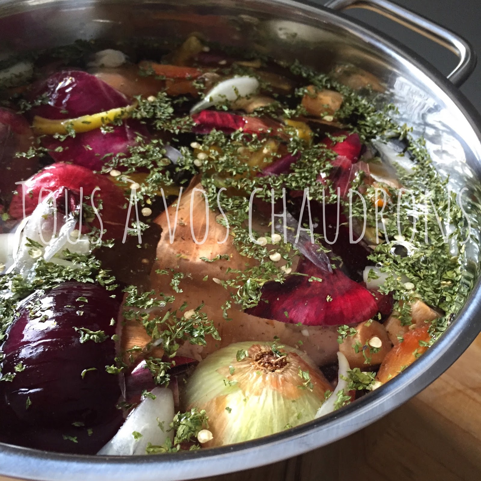 Poulet bouilli et son bouillon | Tous à vos chaudrons