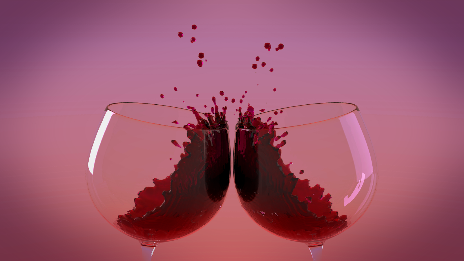 Monastery of Animation: Wine glass.