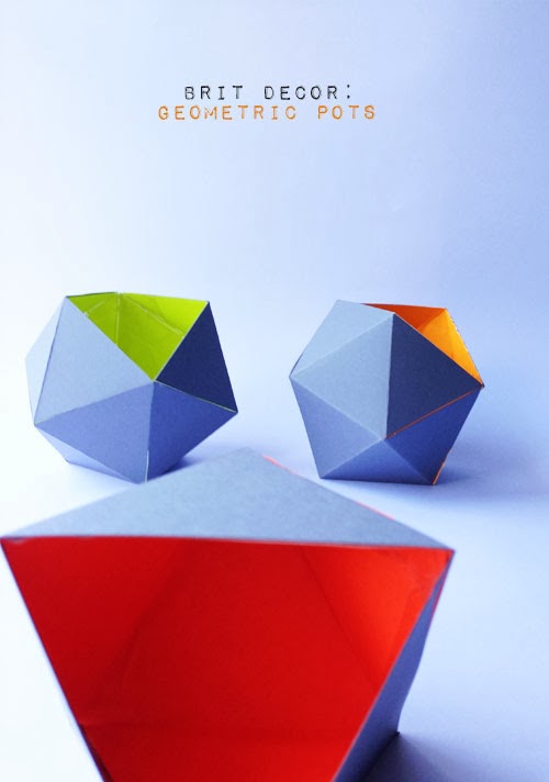 Brit Decor : Home Page: Brit Decor: Geo Pots