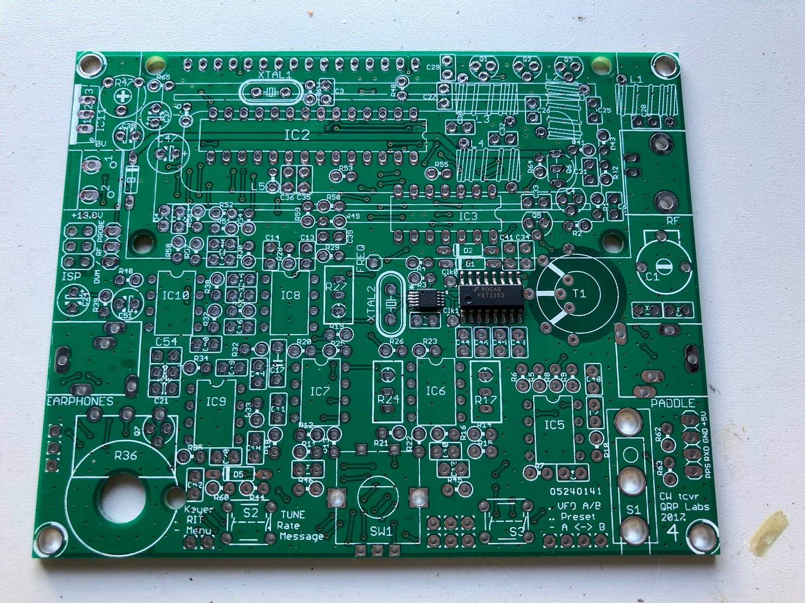 marxy's musing on technology: Built a QCX 20m kit