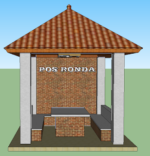 Contoh Konsep Pos Ronda - Ketikanku