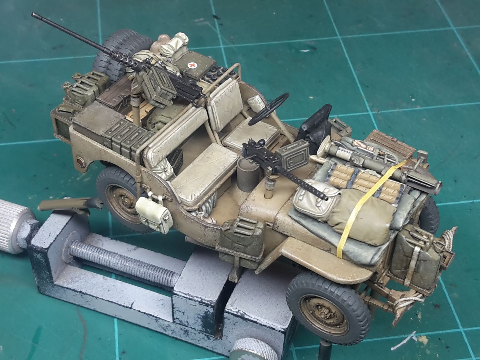 Andy's Grey Army: Popski's Private Army - Part 2, Painting