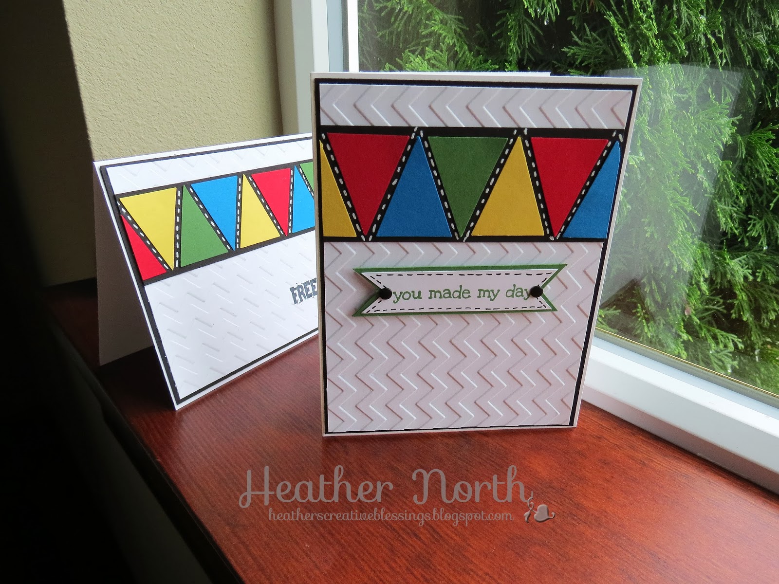 Creative Blessings: World Card Making Day ~ Bonus Chevron Cards