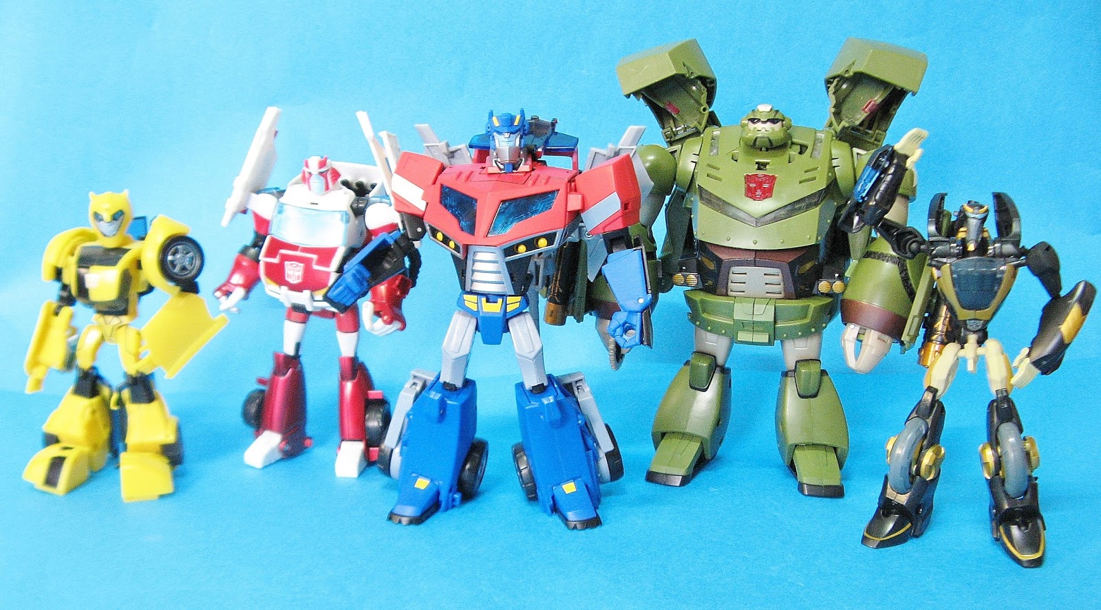 TRANSFORMERS ANIMATED TEAM OPTIMUS PRIME變形金剛柯柏文小隊