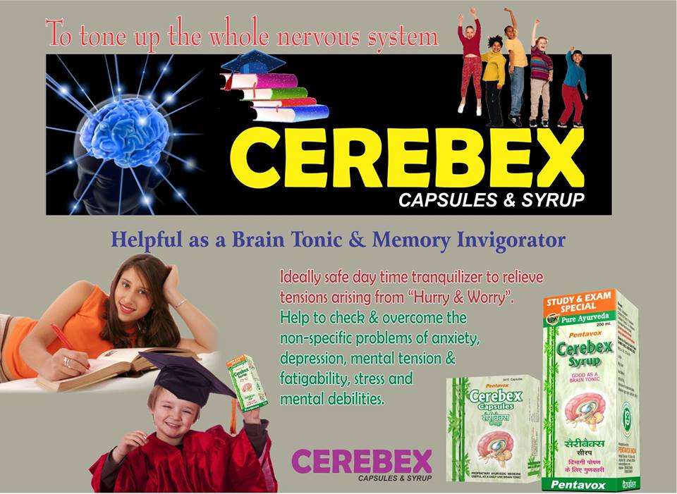 Anxiety Stress Depression Adaptogenic Cerebex Capsules