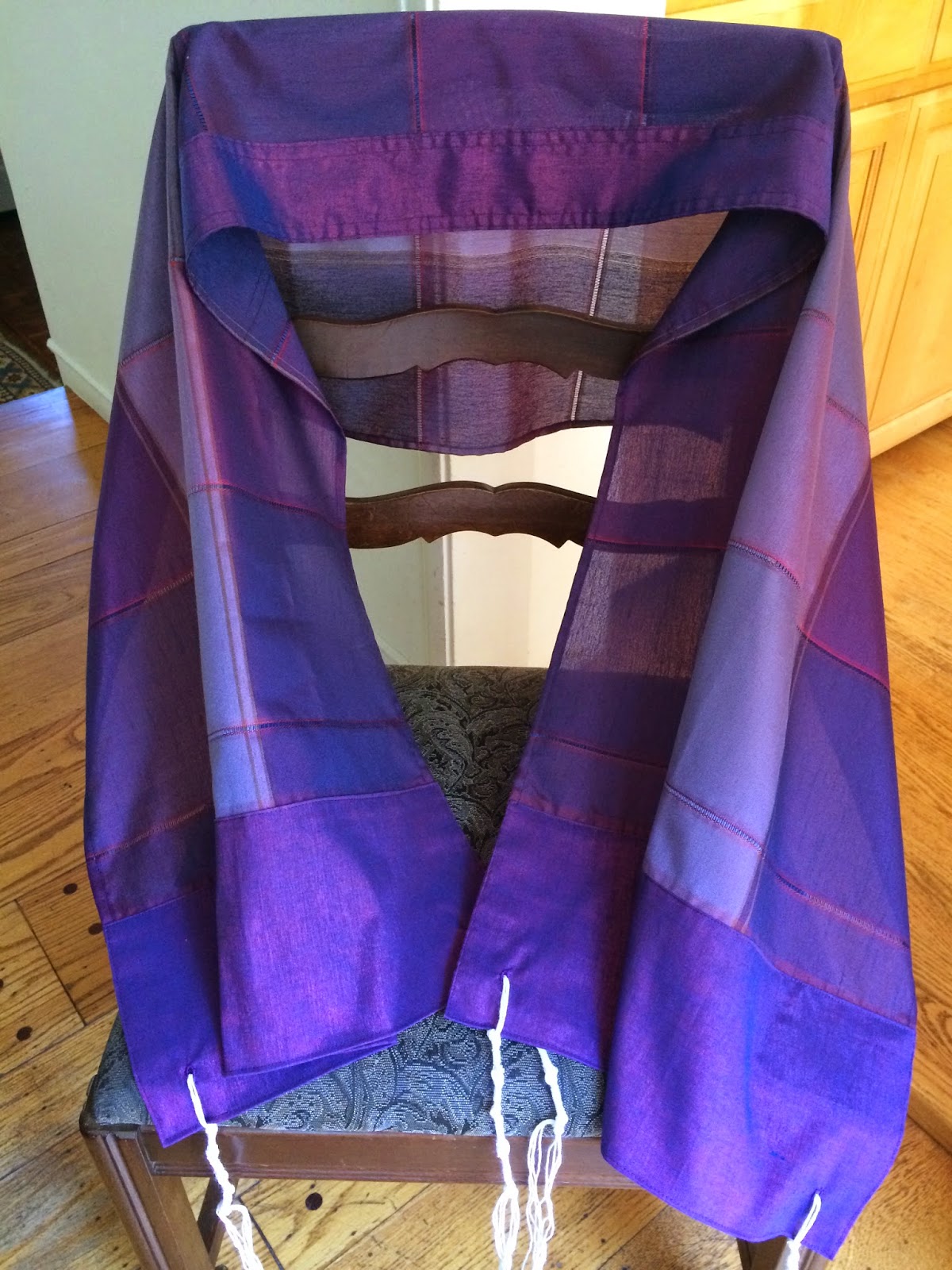 Custom Tallit: Purple!