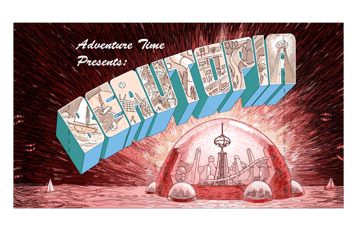 Skronked: adventure time season three title card sketches part 1...