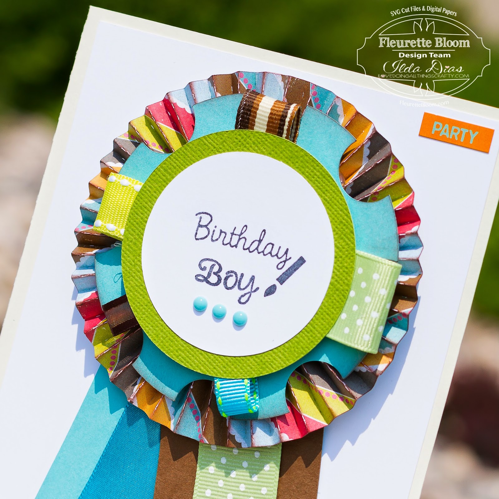 I Love Doing All Things Crafty: Birthday Ribbon Cards