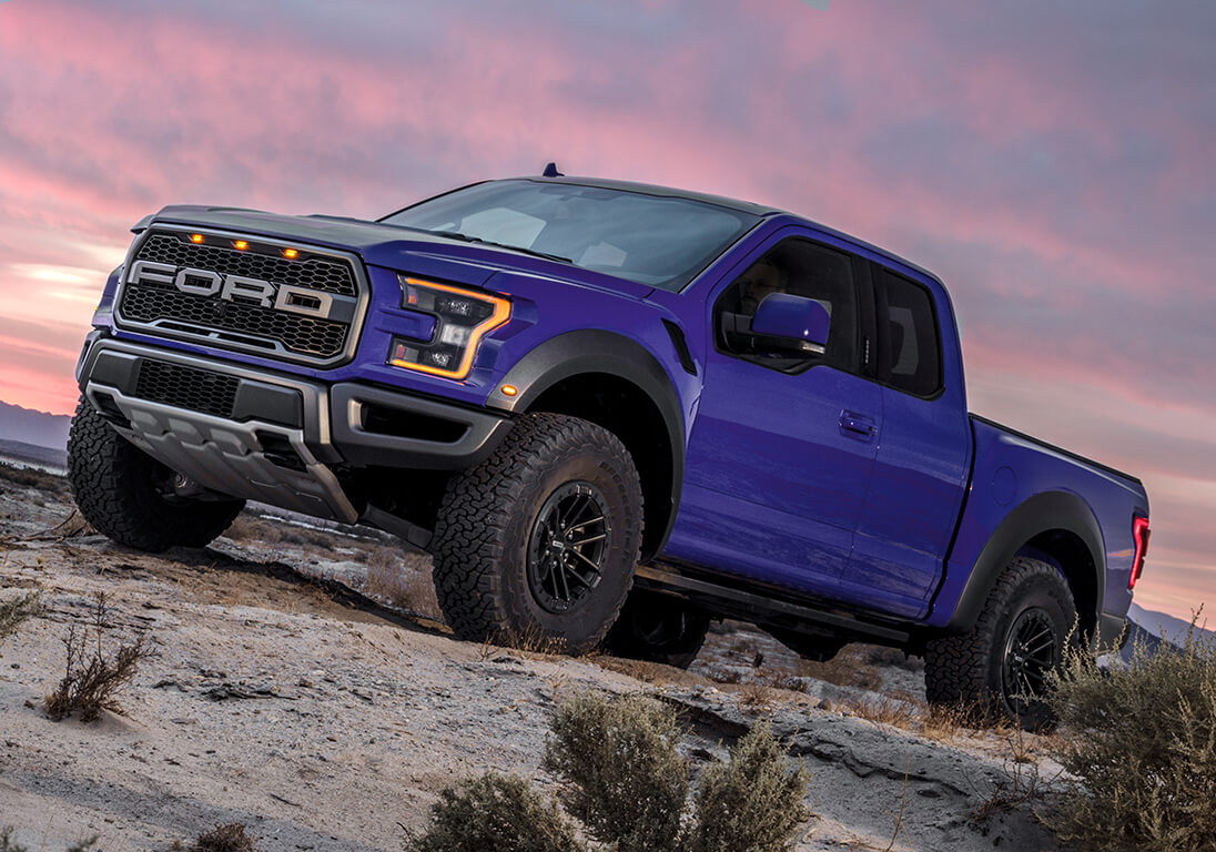 Blue Ford Raptor Wallpaper