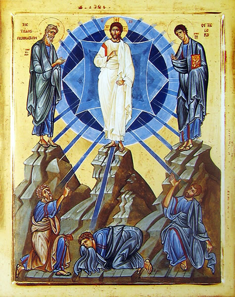 Daily Exegesis: Transfiguration - His face shone like the sun, and His ...