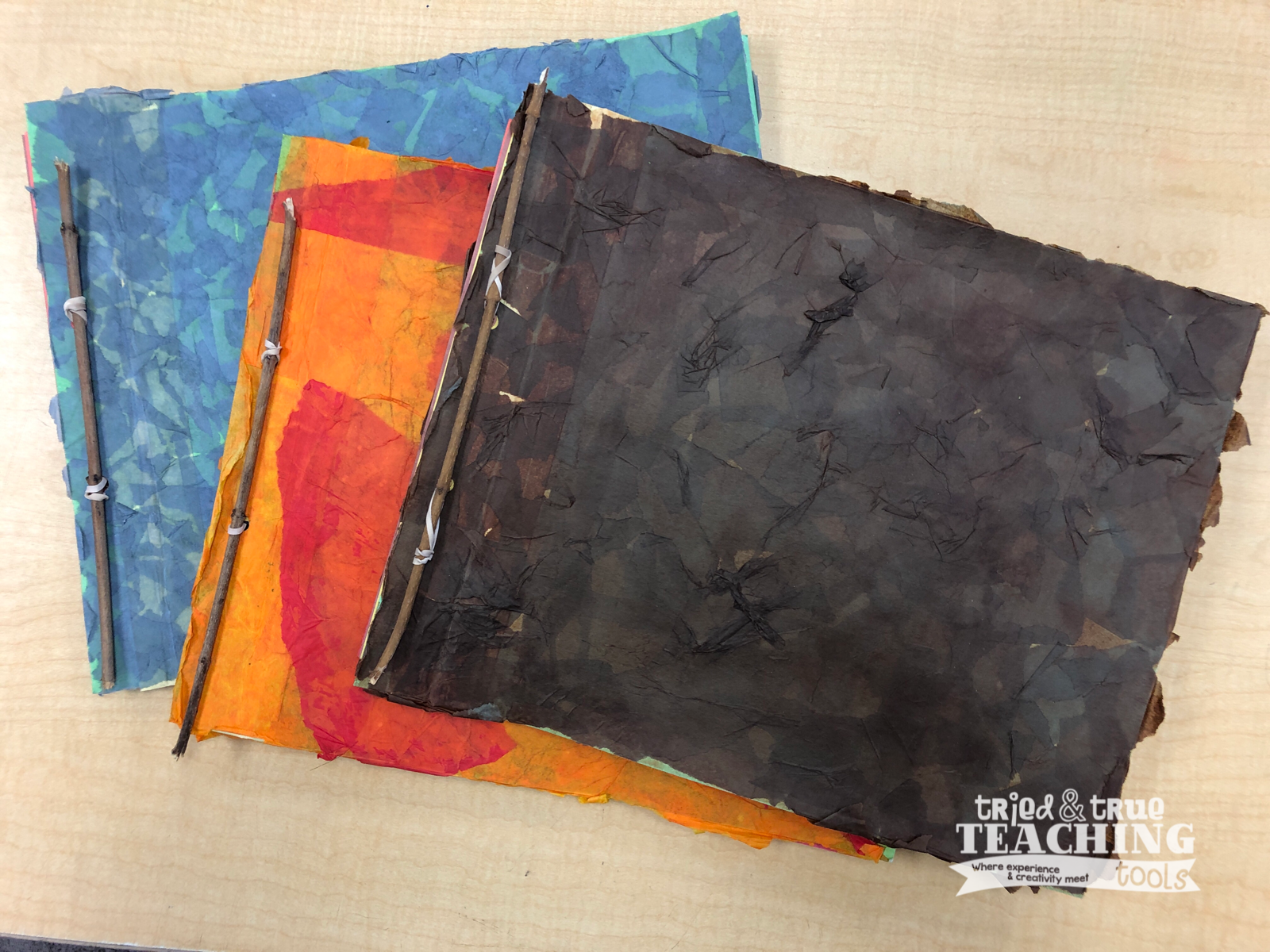 Tried & True Bookmaking: Rubberband & Stick Book | Tried and True ...
