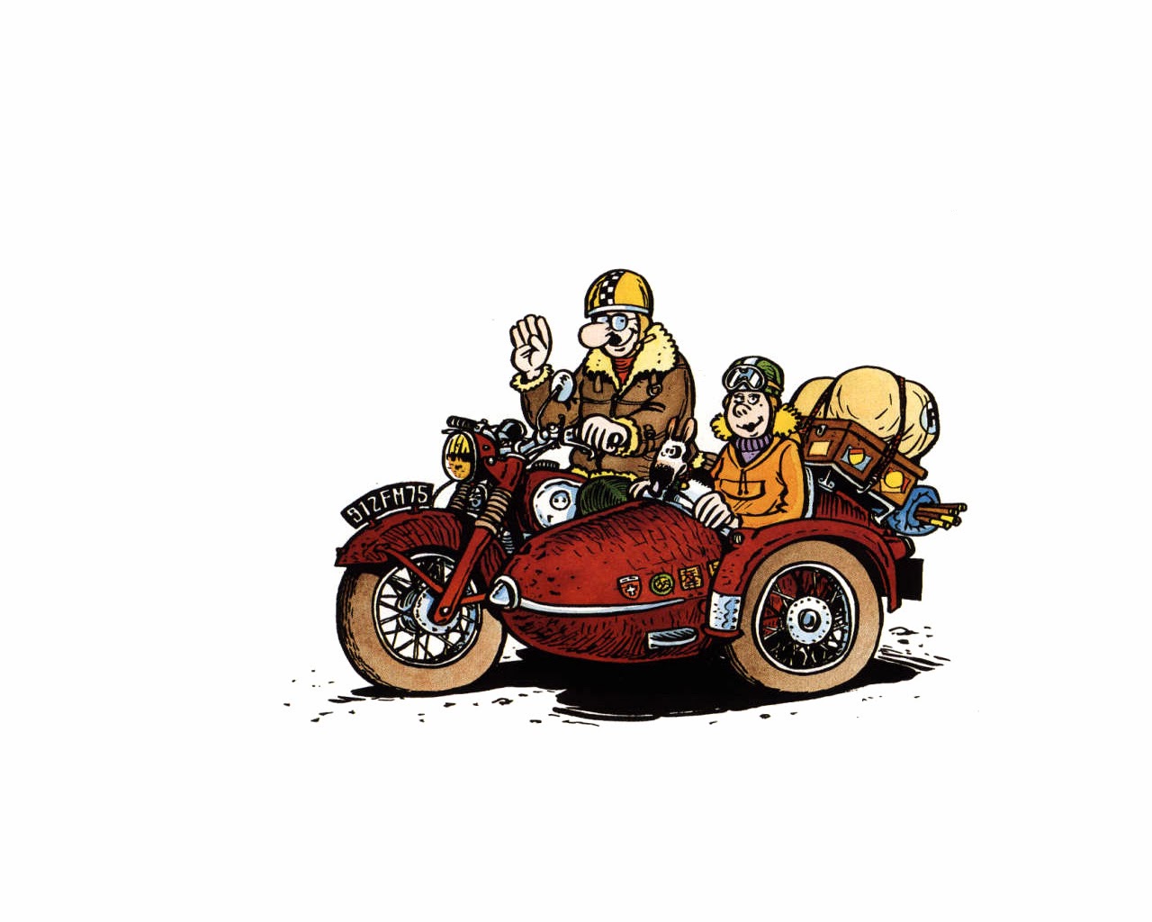 MOTORCYCLE 74: Frank Margerin - comic book author & motorcycle enthousiast