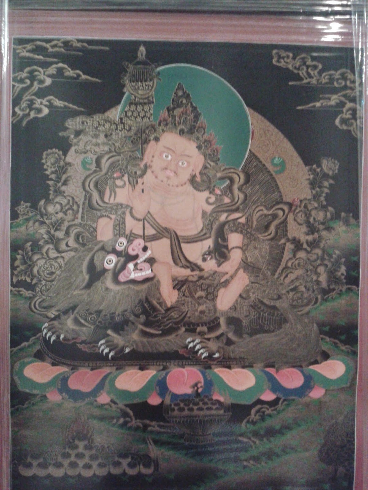 Pundalika Thangka: 毗沙门天王唐卡
