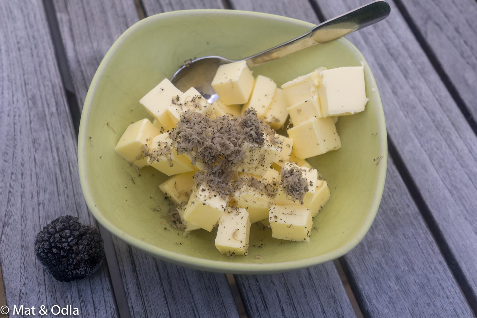 Tryffelsmör med äkta svart tryffel