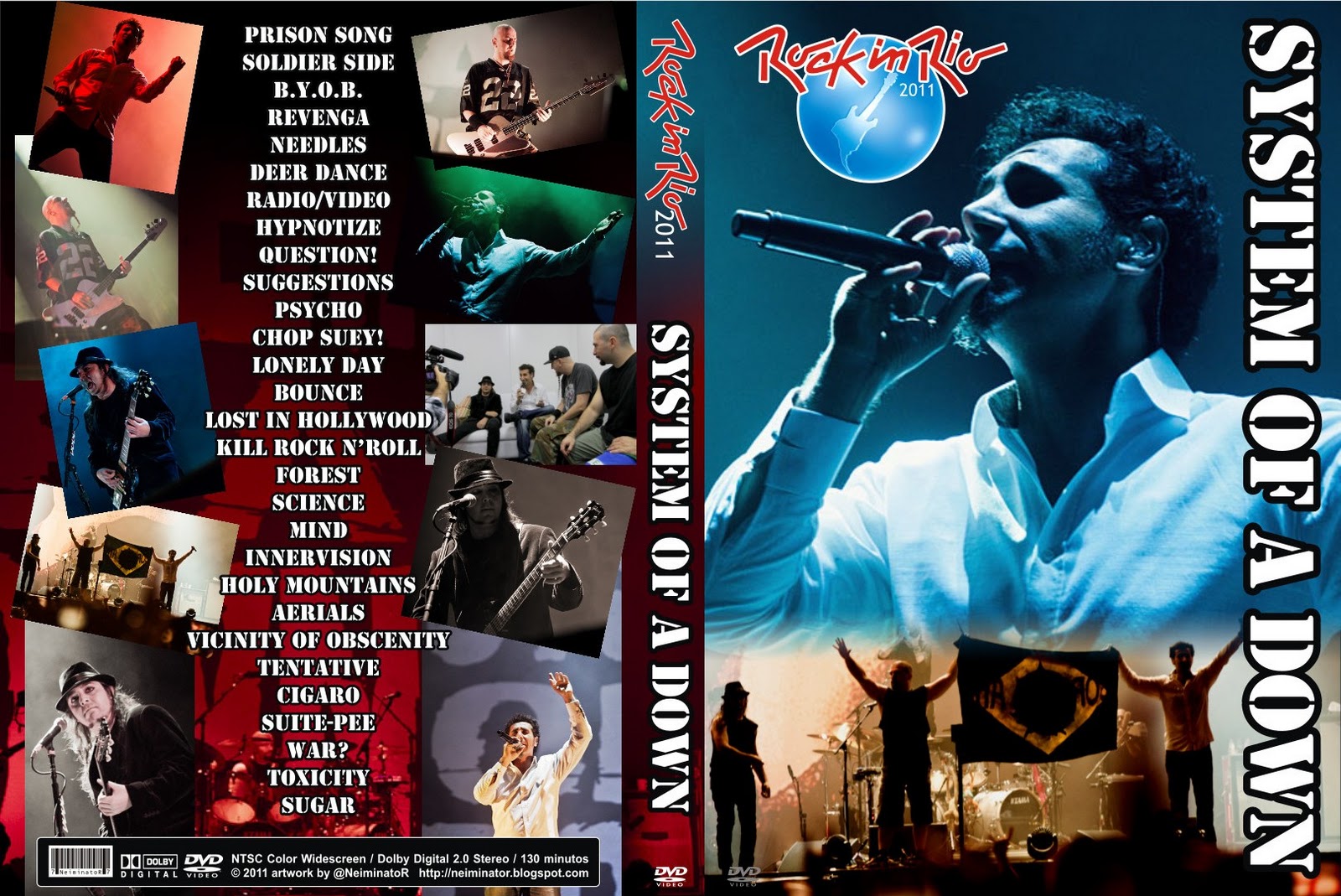 NeiminatoR: SYSTEM OF A DOWN - Rock in Rio 2011