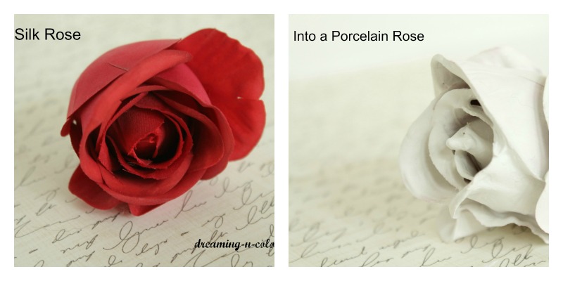 dreamingincolor: How to make Porcelain Roses/A Flower's Meaning