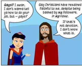 Jesus in Love Blog: Rapture humor: Jesus comes for the gay Christians