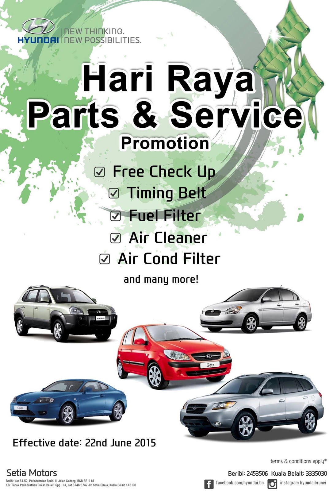 M A N T U K A: Promosi Servis & Alat Ganti Hyundai Sempena Hari Raya