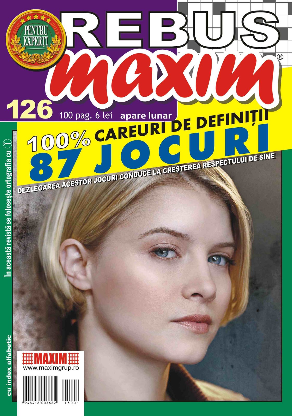 rebusmania-blog-ciocianu: Noi apariţii: Revista REBUS MAXIM nr. 126