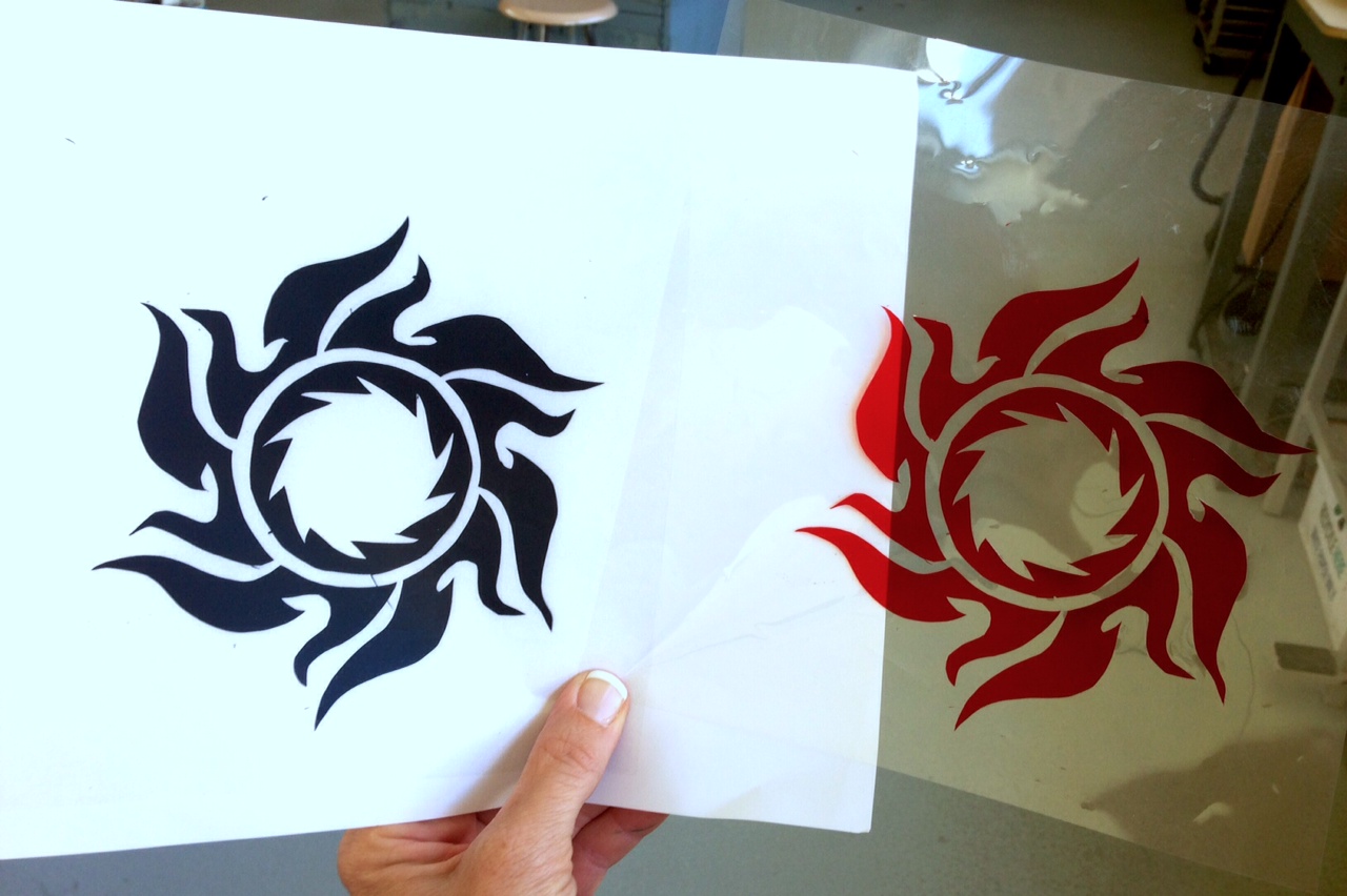 AHS Screen Printing: RUBYLITH!