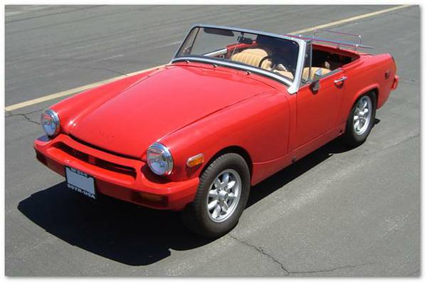 3-Cyl Suzuki Turbo: 1972 MG Midget - DailyTurismo