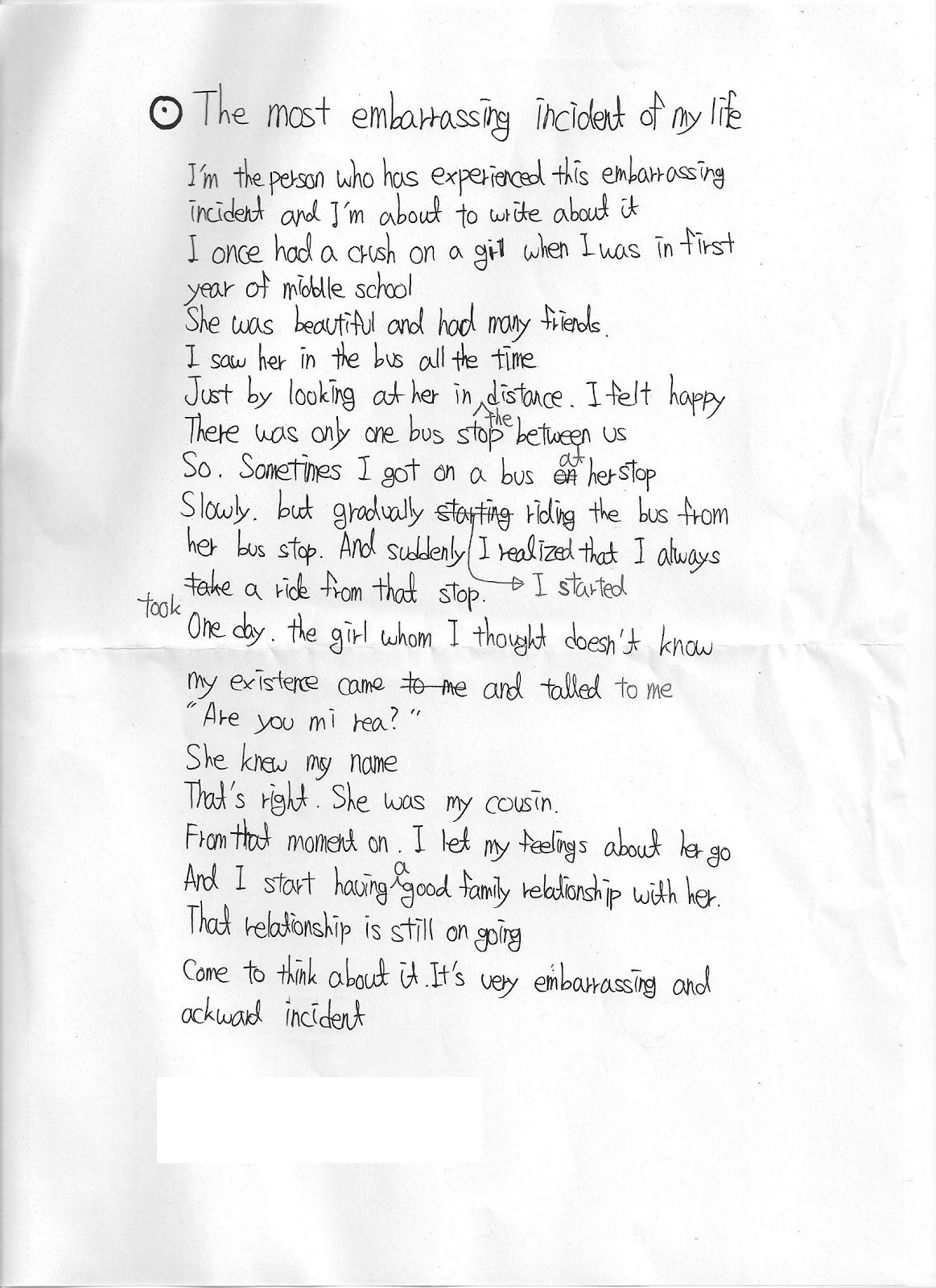 Karori To Korea The Most Embarrassing Incident Of My Life