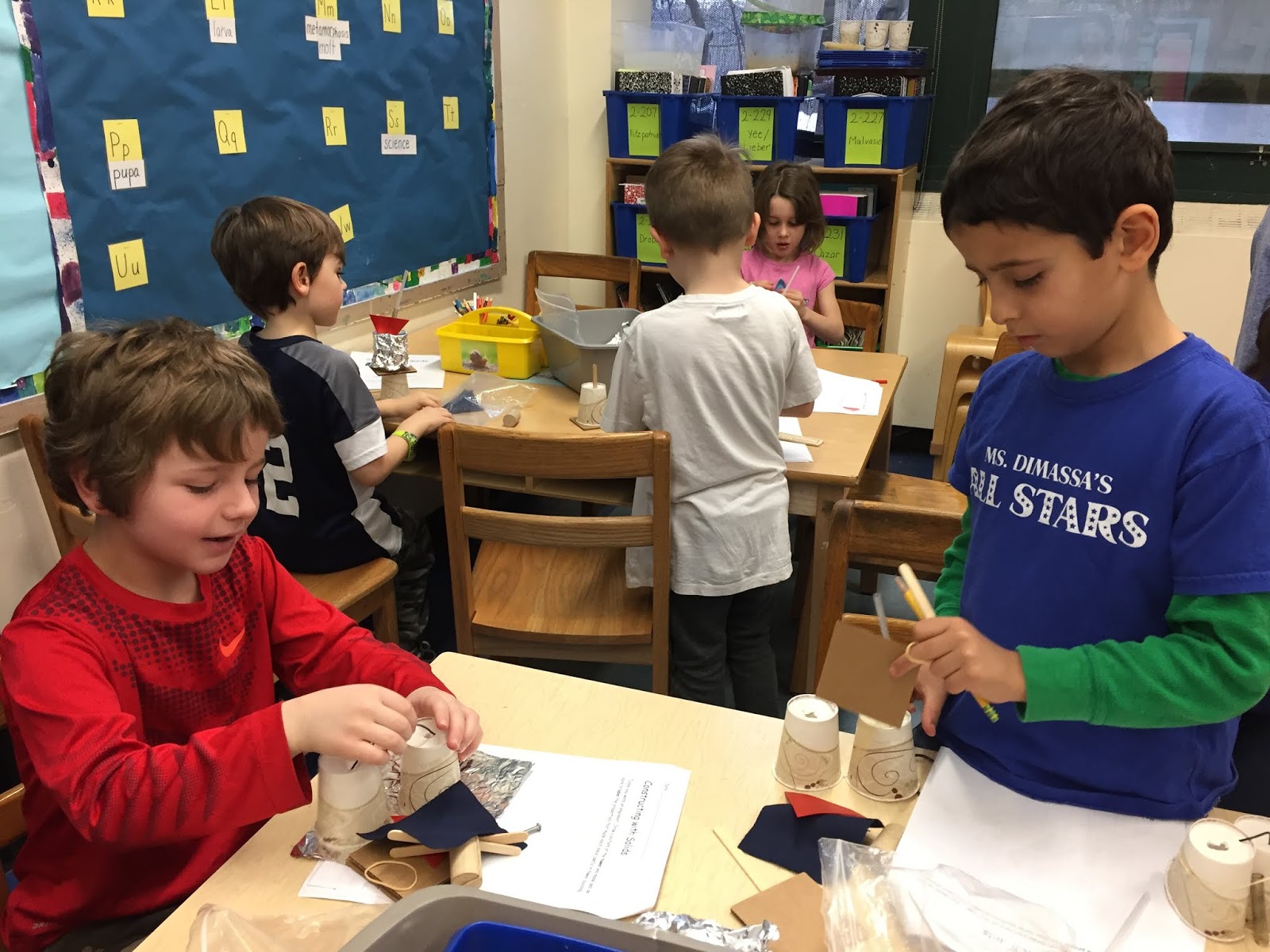 What's Happening in Lower Science?: 1st Graders Build Towers