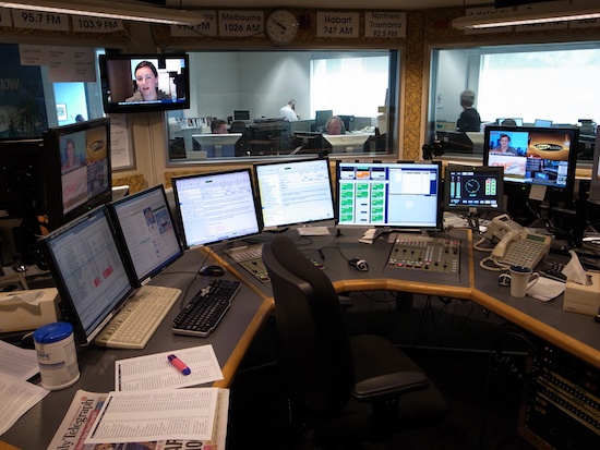 marxy's musing on technology: A look inside ABC News Radio