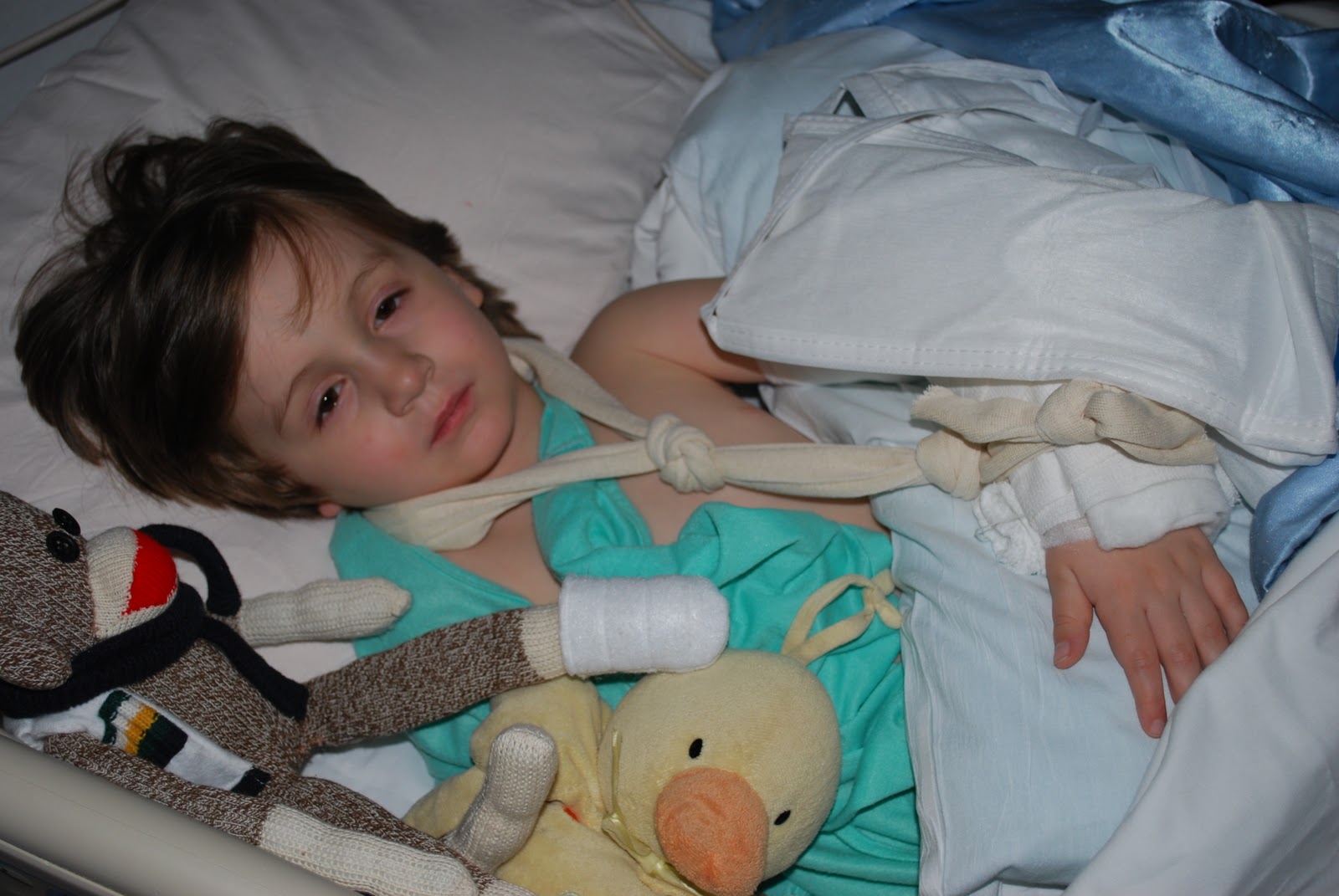 Larissa Another Day: Fall=Broken Bone=Hospital=Surgery