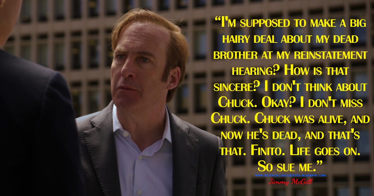 I'm supposed to make a big hairy deal about my dead brother at my ...