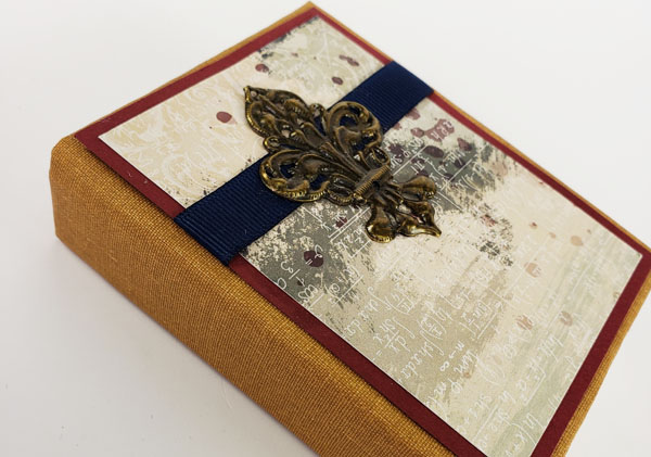 Book Cloth Wrapped Mini Album