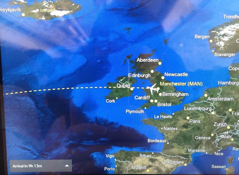 A Thomas Cook Long Haul Flight from Manchester | In-flight Meals ...